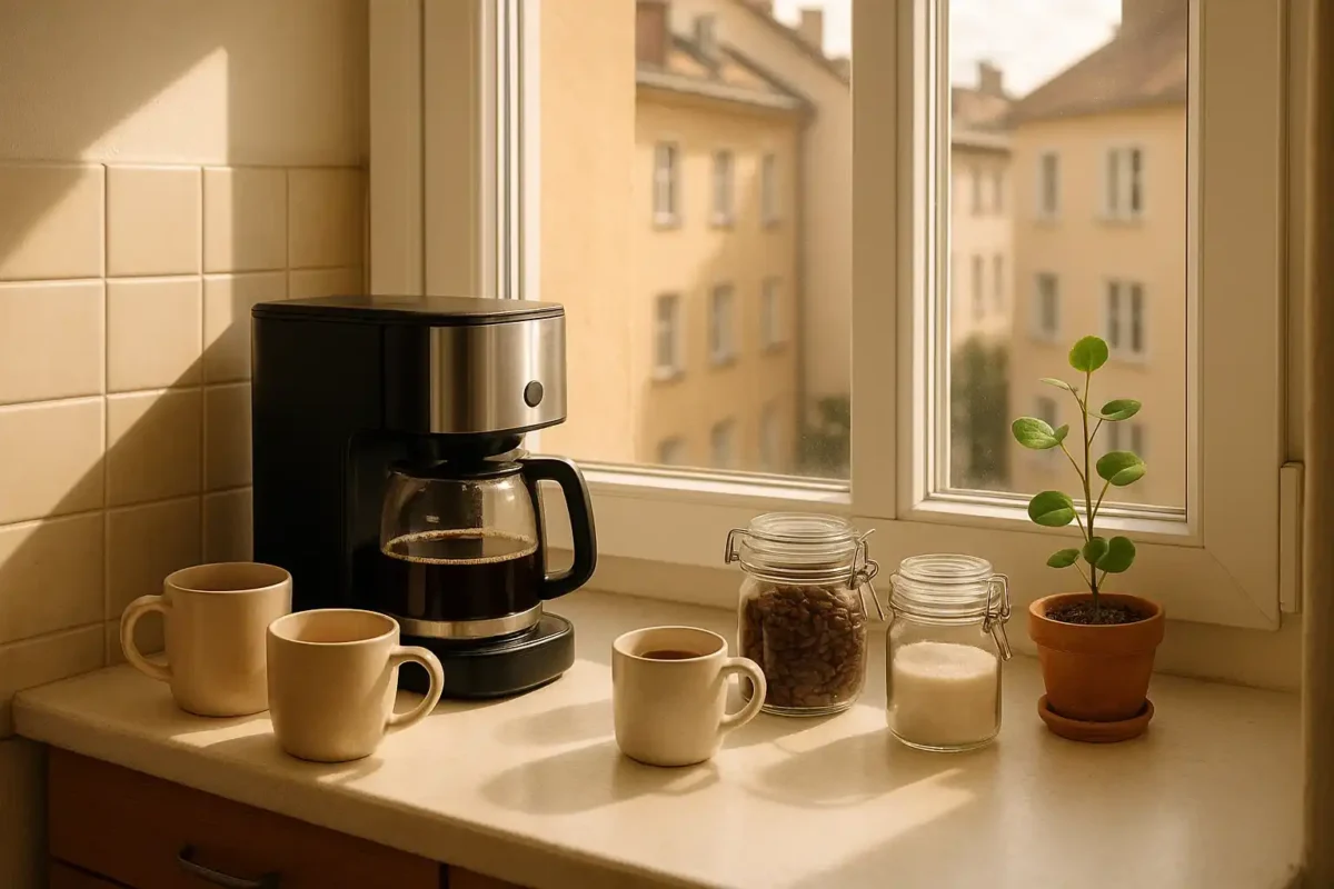 15 Smart Mini Coffee Station Ideas That Fit in Tiny Kitchens